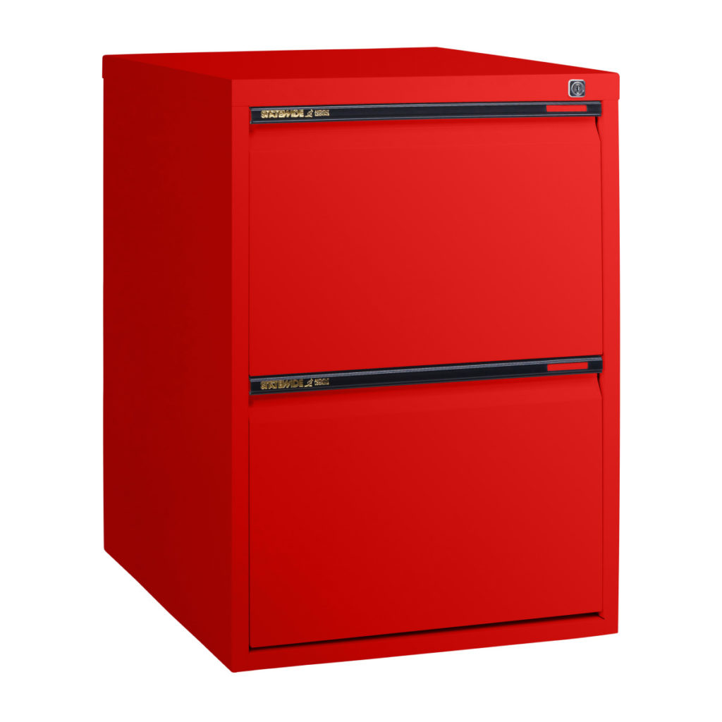 Statewide 2 Drawer Low Height Filing Cabinet - Australian Made